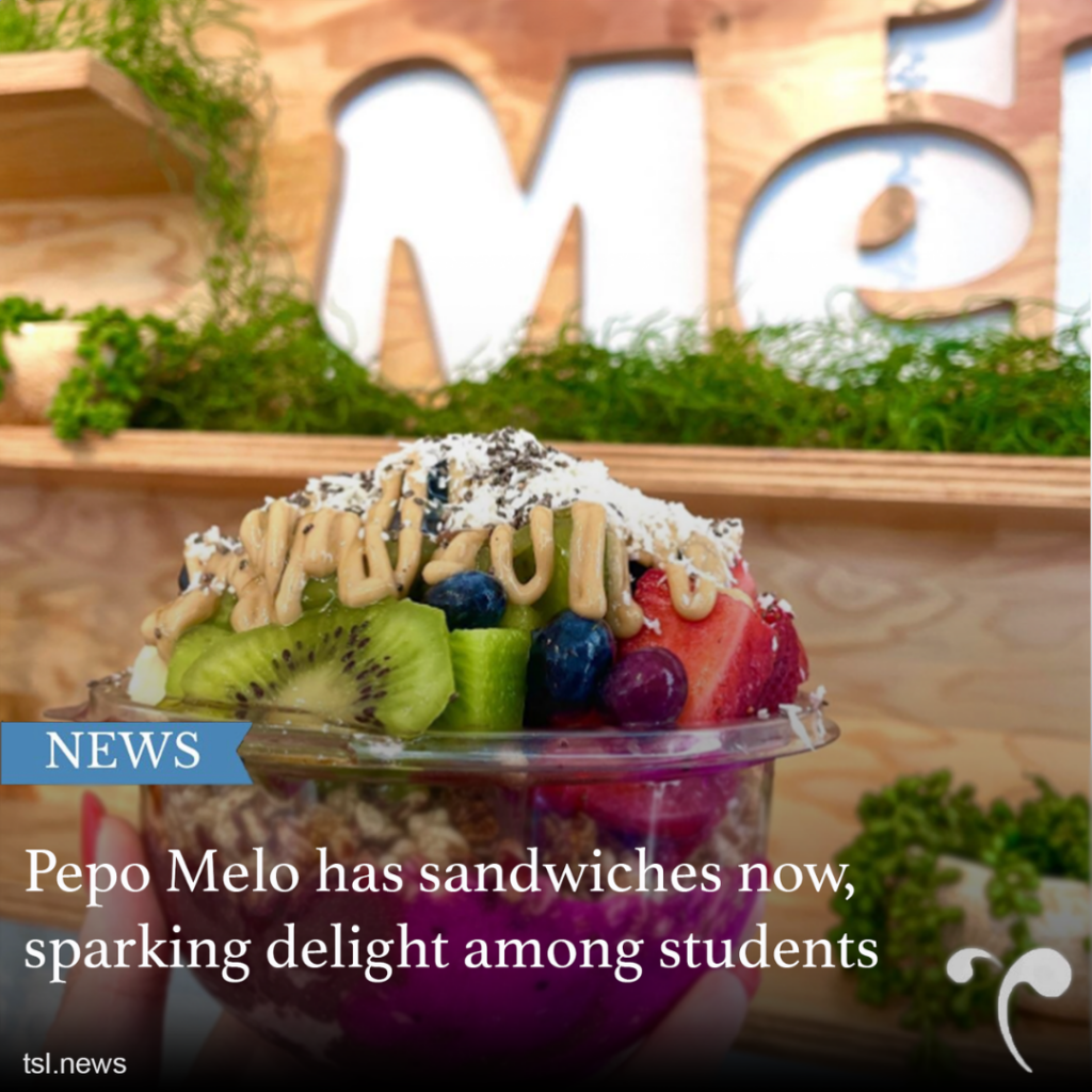 Pepo Melo has sandwiches now, sparking delight among students